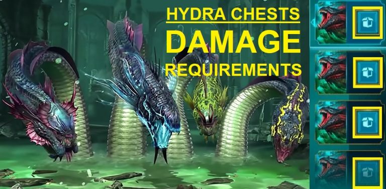 Requirements for Hydra Chests - Raid: Shadow Legends